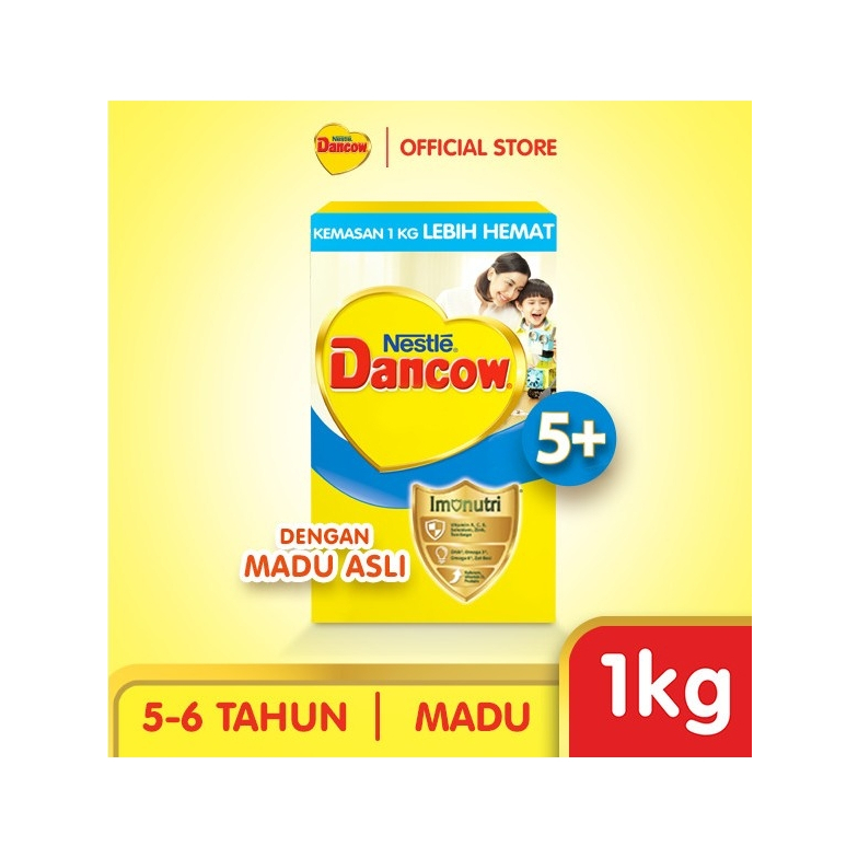 Jual Nestle Dancow 5+ Nutritods Susu Pertumbuhan Rasa Madu 5-6 Tahun ...
