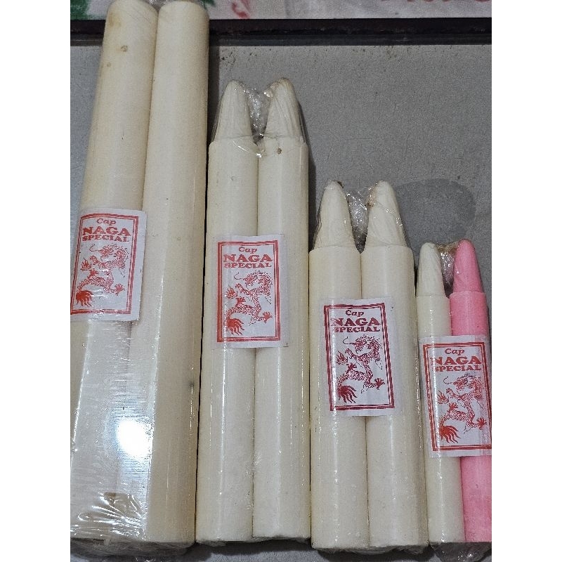 Jual LILIN putih JUMBO cap naga special | Shopee Indonesia