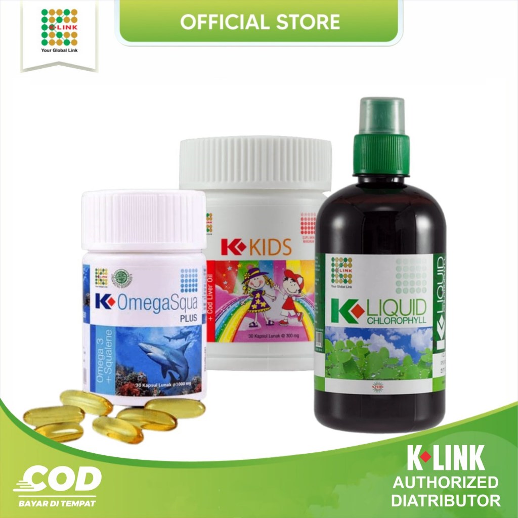 Jual KLOROFIL K LINK CHLOROPHYLL | OMEGA SQUA PLUS KLINK | EKSTRA ...