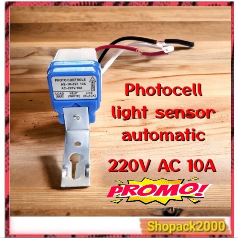 Jual Photocell Control light sensor 10A 220V Alat Sensor Cahaya ...
