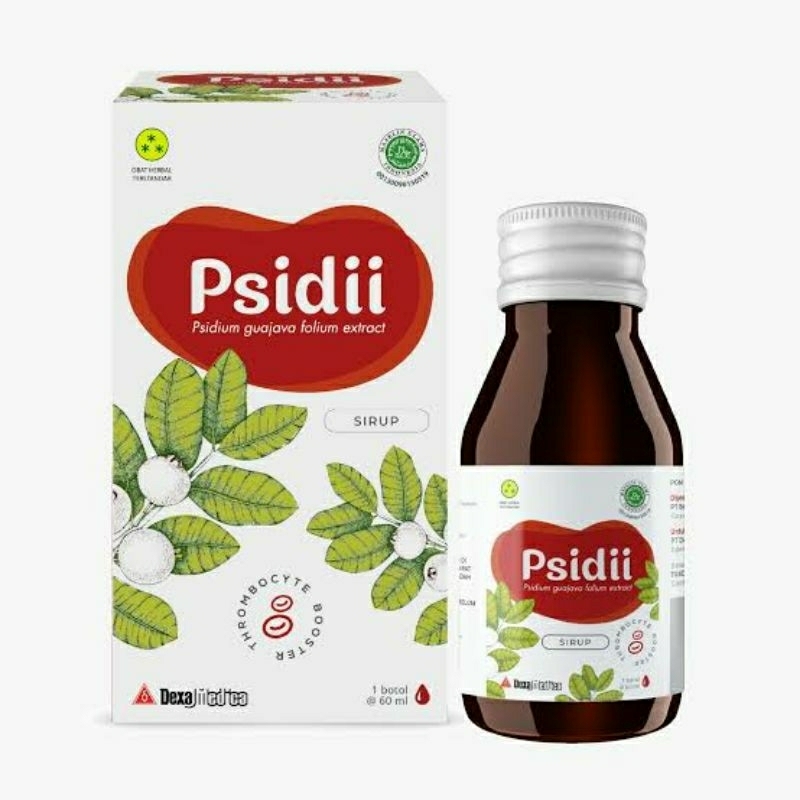 Jual PSIDII SYRUP 60 ML EKSTRAK JAMBU BIJI ORIGINAL DEXA MEDICA ...