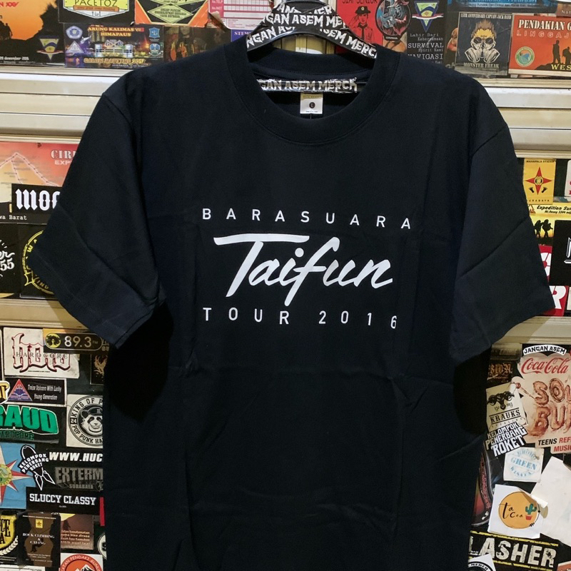 Jual Kaos Barasuara - Taifun Tour 2016 | Tshirt Original Merchandise | Shopee Indonesia