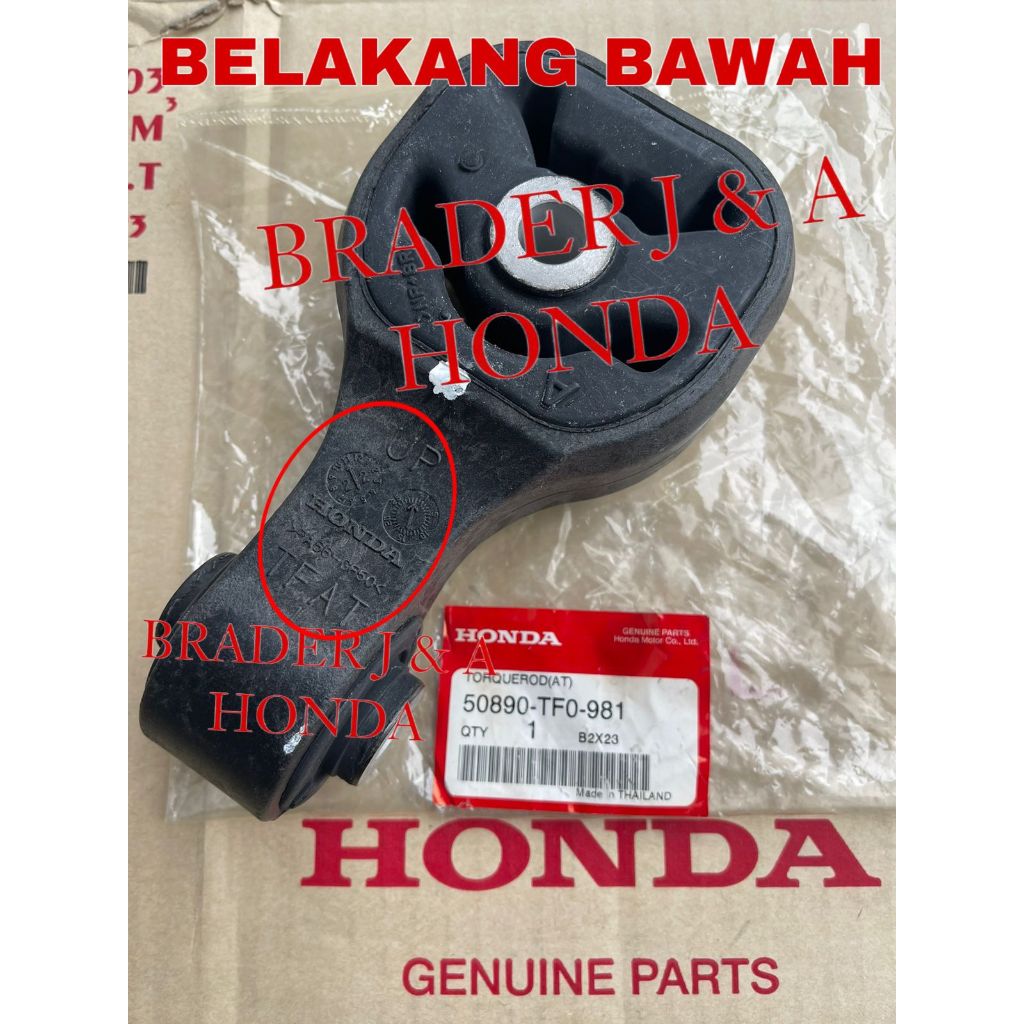 Jual ENGINE MOUNTING BANGKU MESIN MATIC BELAKANG BAWAH FREED GB3 CITY ...