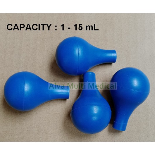 Jual Bulb Pipet Tetes/Pompa Pipet/Bulb Sedot Cairan Bahan Karet ...
