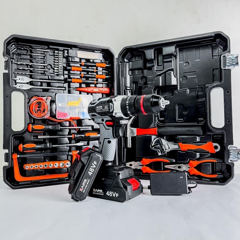 Jual APR raja bor cordless type AP17 48v brushless mesin bor baterai ...