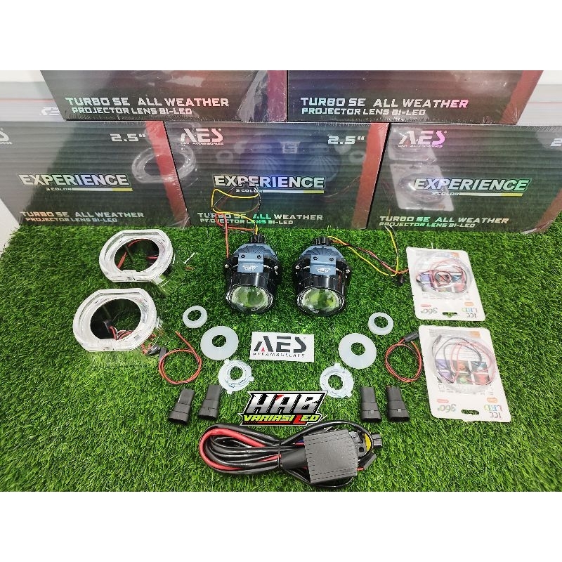Jual PAKETAN BILED AES EXPERIENCE ALL WEATHER 2,5 INCH | AES TURBO SE 3 ...