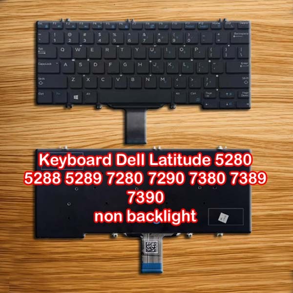 Jual Keyboard laptop Dell Latitude 5280 5288 5289 7280 7290 7380 7389 ...