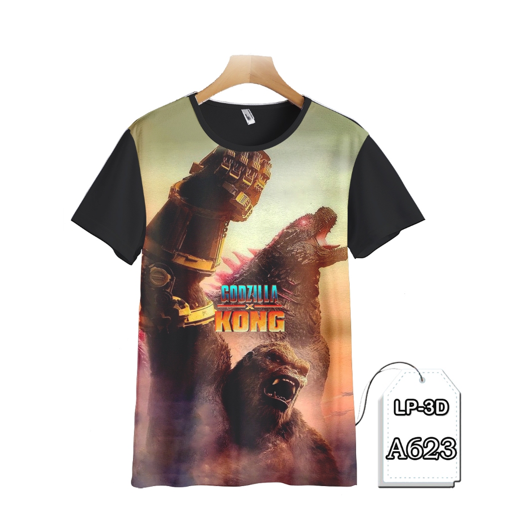 Jual Kaos Godzilla x Kong MonsterVerse Baju Anak Kartun TV Animasi # ...