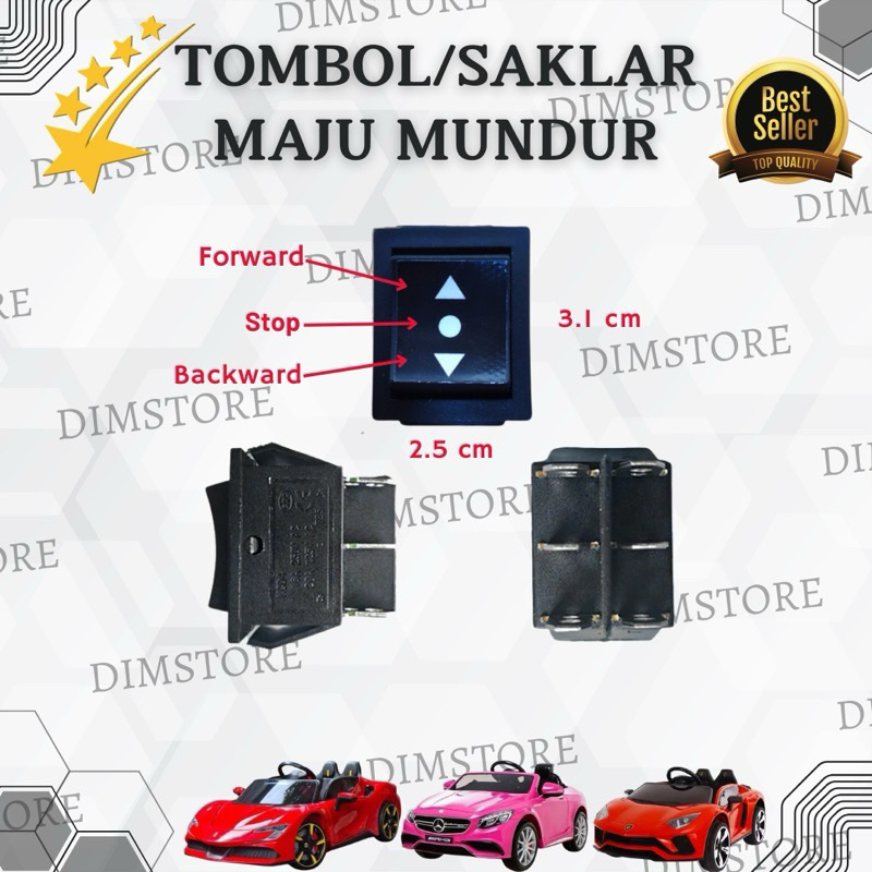 Jual NEW !!! TOMBOL MAJU MUNDUR AIMBOL SAKLAR SWITCH MAJU MUNDUR MOBIL ...