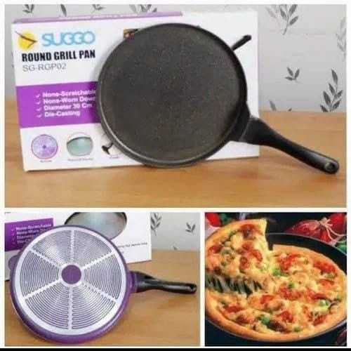 Jual SUGGO ROUND GRILL PAN / PIZZA PAN / PANGGANGAN BULAT SERBAGUNA ...