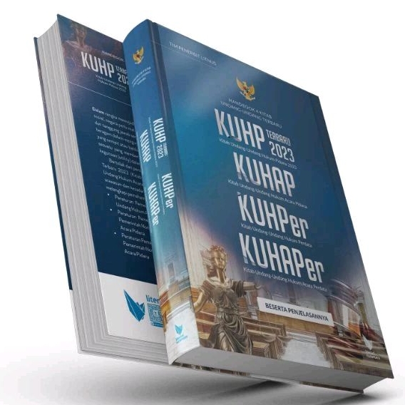 Jual Handbook 4 Kitab Undang-Undang Terbaru: KUHP Terbaru 2023, KUHAP, KUHPer, dan KUHAPer ...