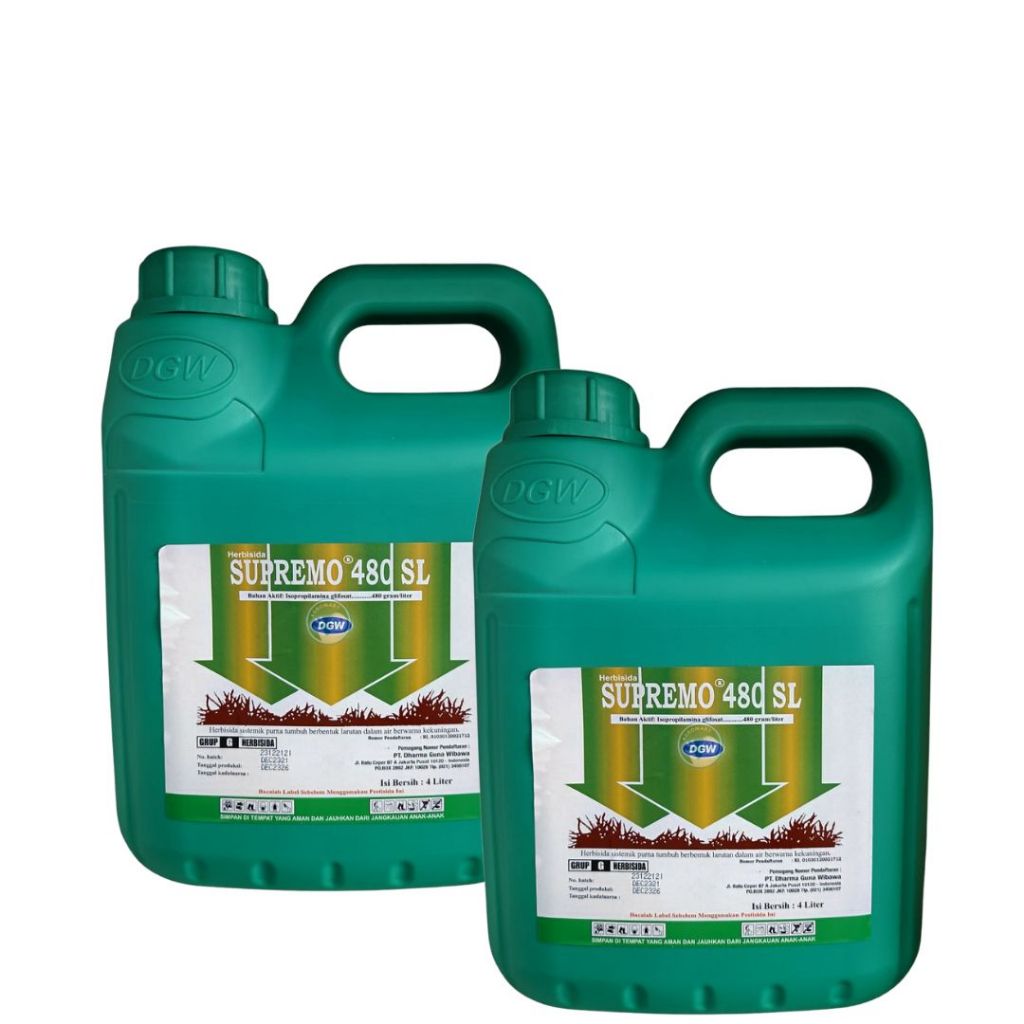 Jual Supremo 480 sl Isopropil 4 liter | Shopee Indonesia