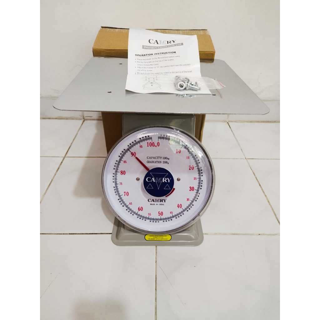 Jual Timbangan Duduk Jarum Camry Kapasitas 100 kg | Shopee Indonesia