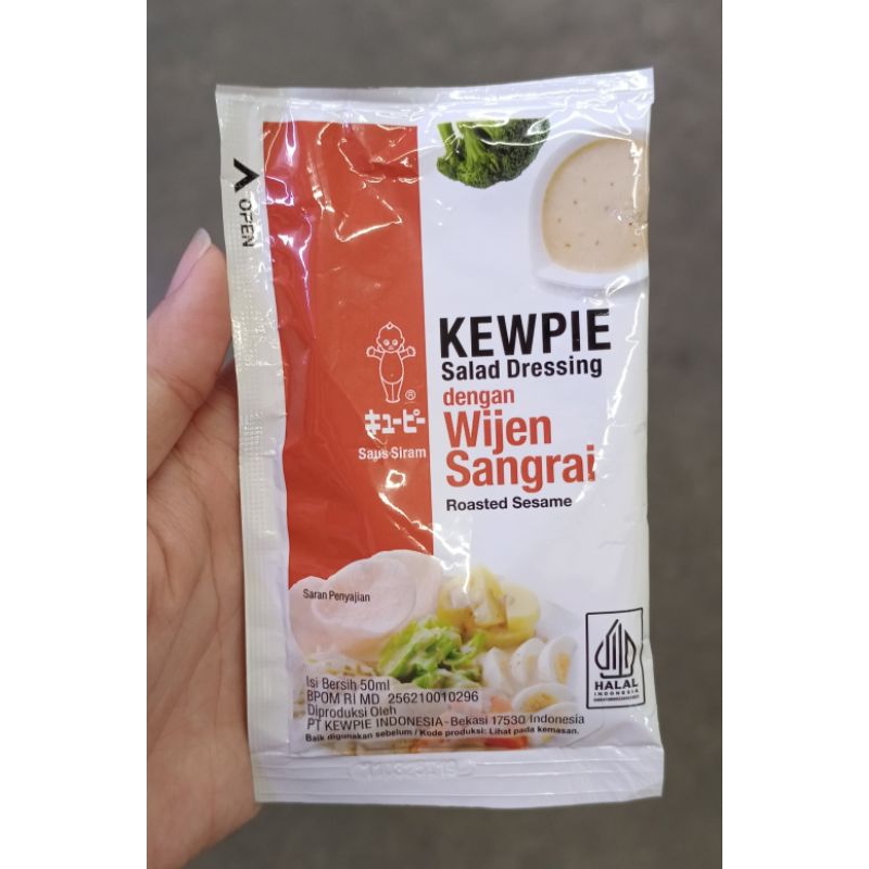 Jual Kewpie wijen sangrai 50gr - roasted sesame - salad dressing sachet ...