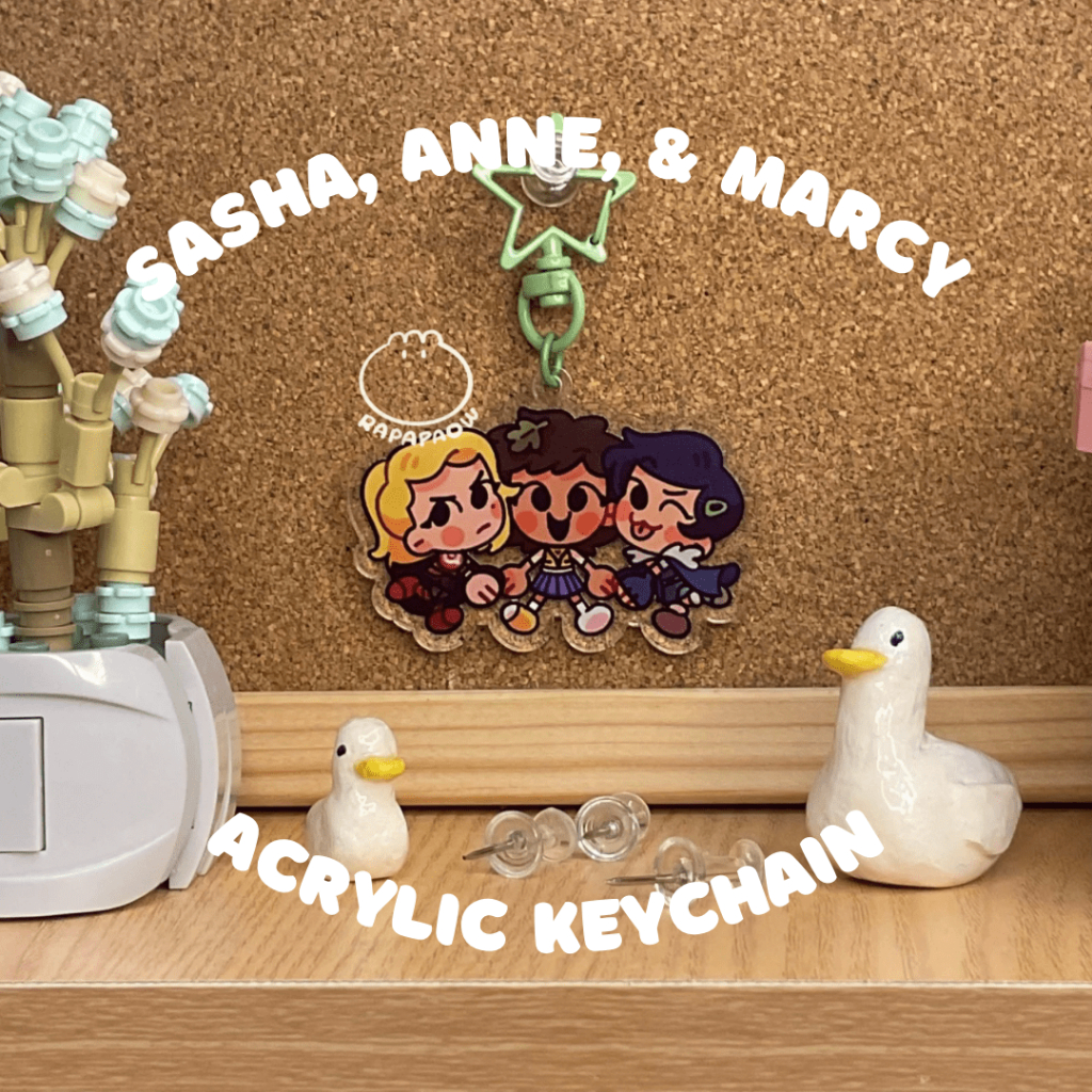 Jual RAPAPAOW | Amphibia Trio - Acrylic Keychain | Shopee Indonesia