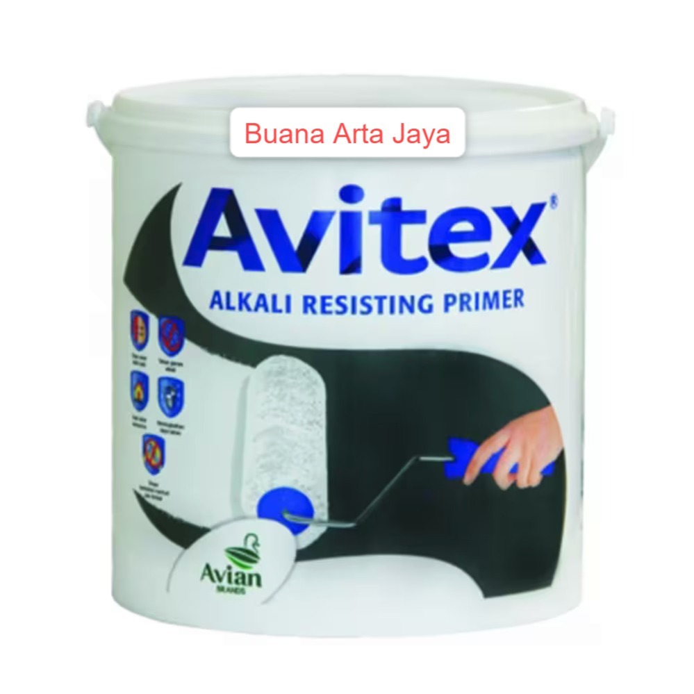 Jual Cat Dasar Avitex Alkali Resisting Primer - 4 Kg (Gallon) | Shopee ...
