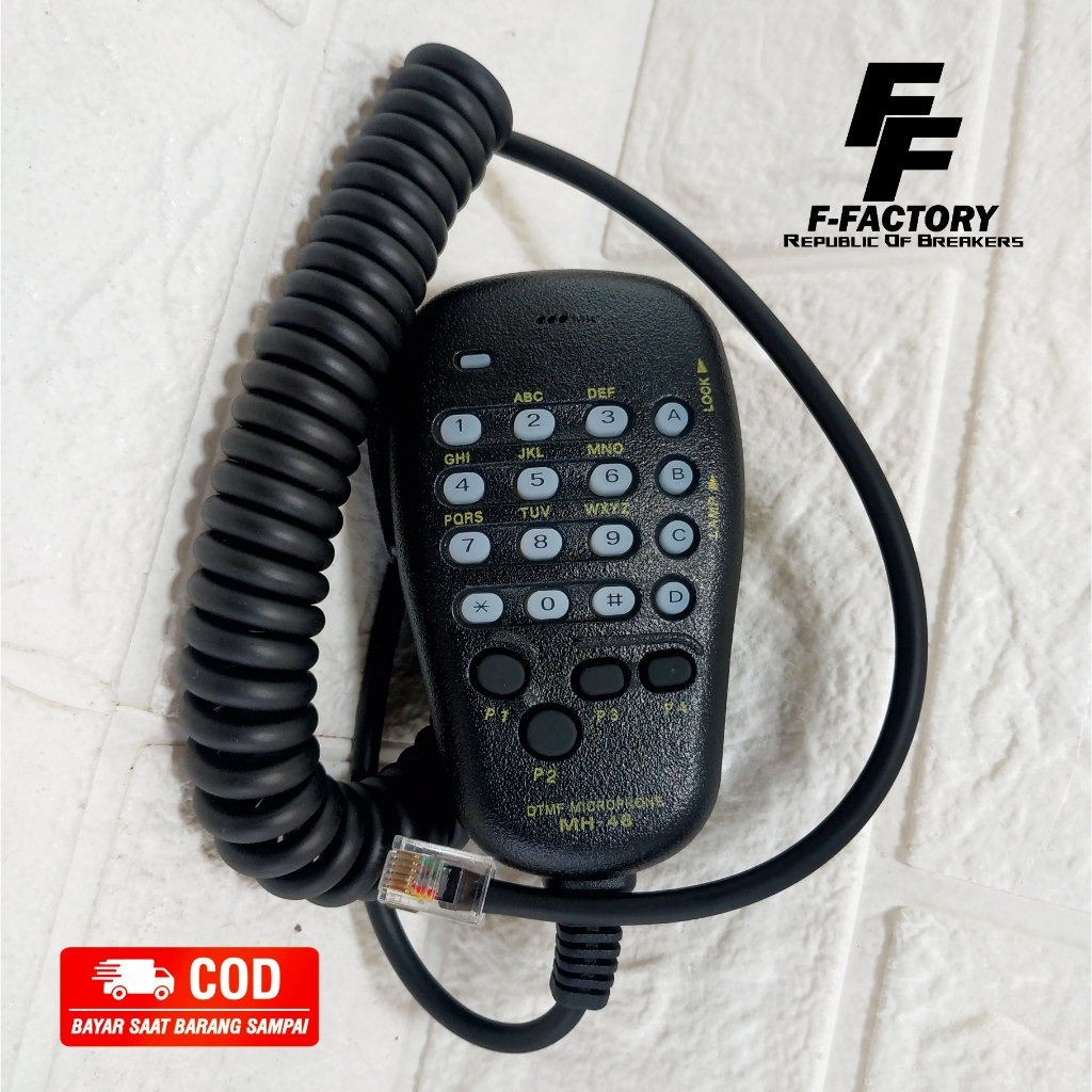 Jual EXTRAMIC RIG YAESU FT1900 FT2900 FT2980 R PTT MIC RIG YAESU FT8900 FT7900 FT2980R MIC YAESU ...