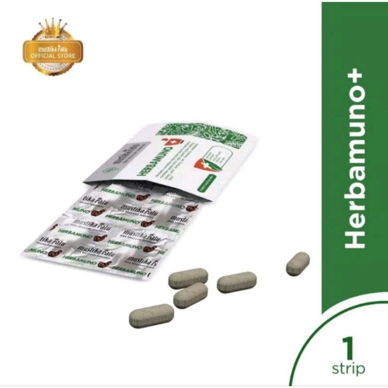 Jual HERBAMUNO 1 strip (isi 4 kaplet/strip) | Shopee Indonesia