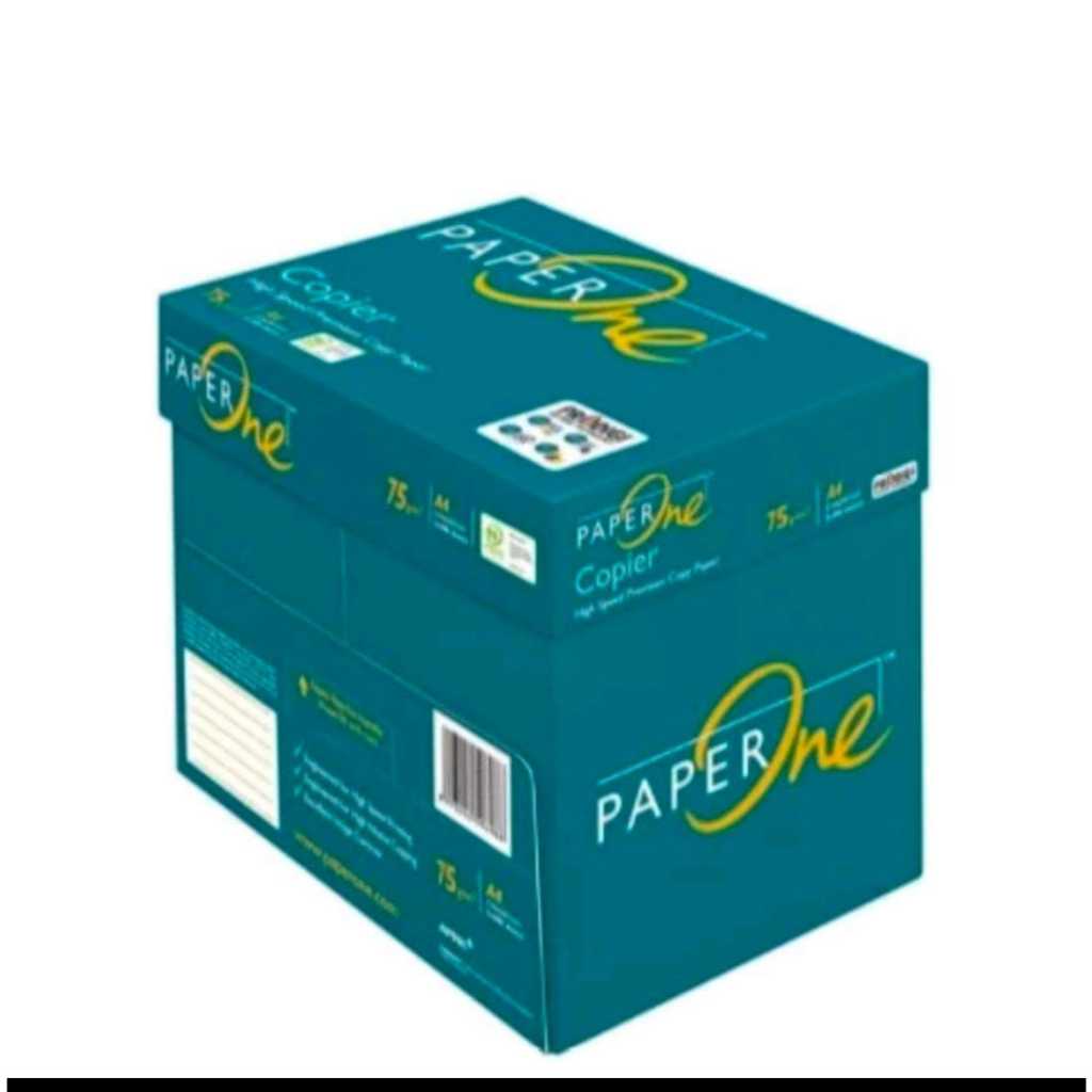 Jual Kertas Hvs A4 75 Gsm - Paper One (1Rim) 500 Lembar / Kertas Print ...