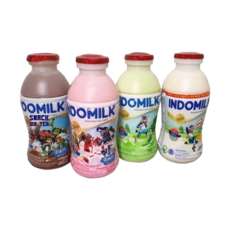 Jual susu indomilk kids botol kemasan 190ml | Shopee Indonesia