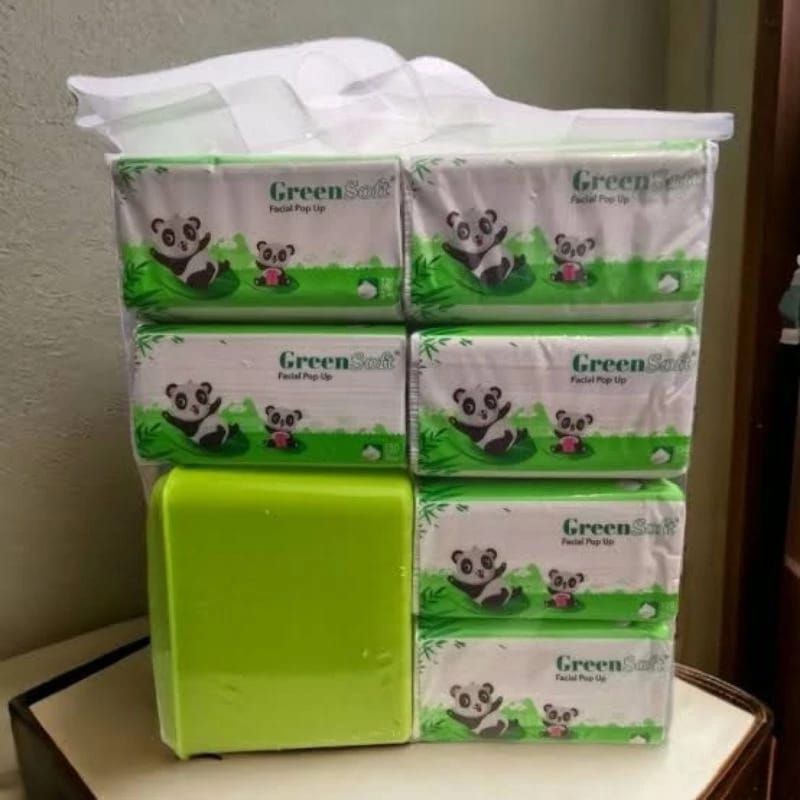 Jual Paket Bundling 6pcs Tisu Green Soft Free Toples Cantik | Shopee ...