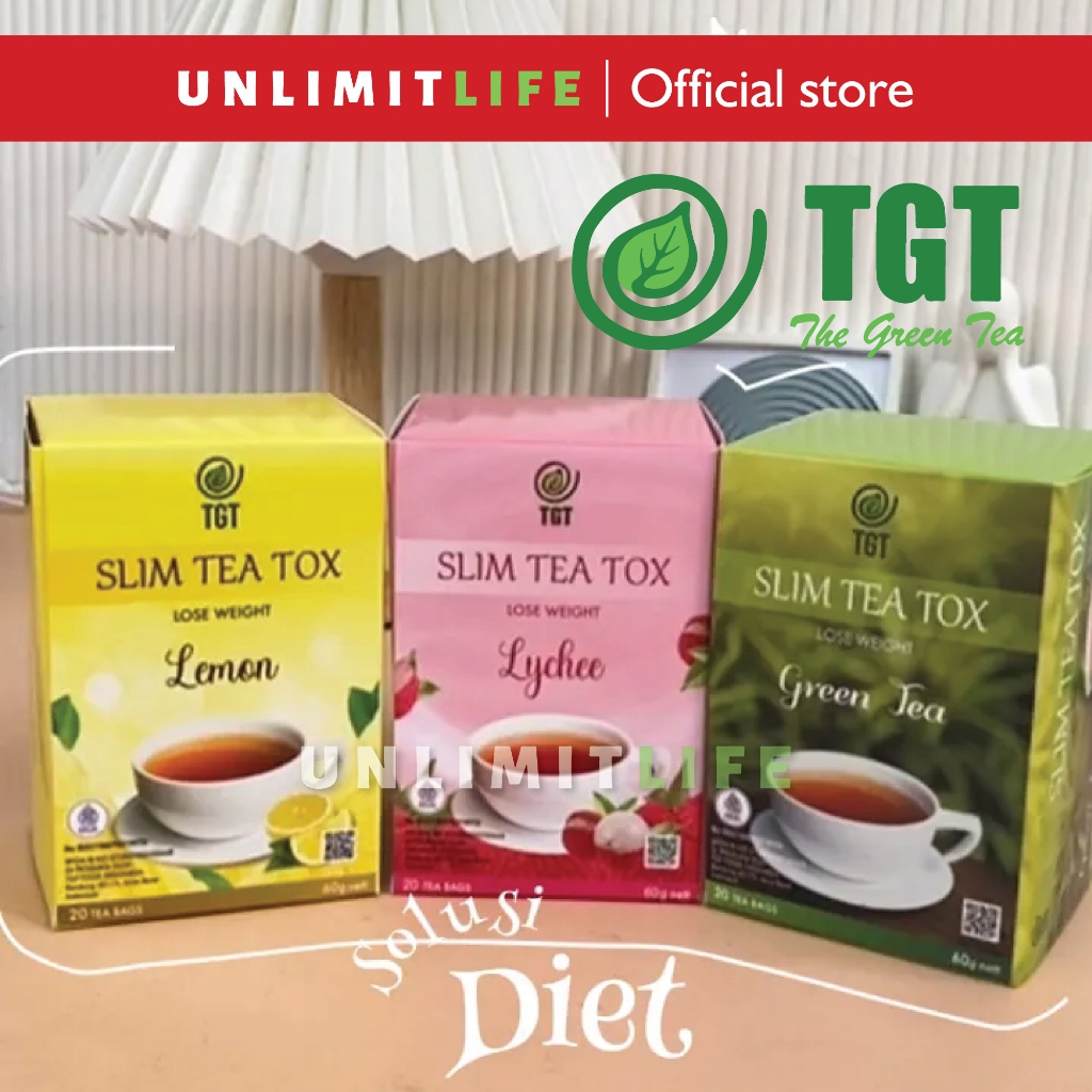 Jual TGT SLIM TEA TOX The Green Tea Slim Tea Detox Teh Pelangsing ...