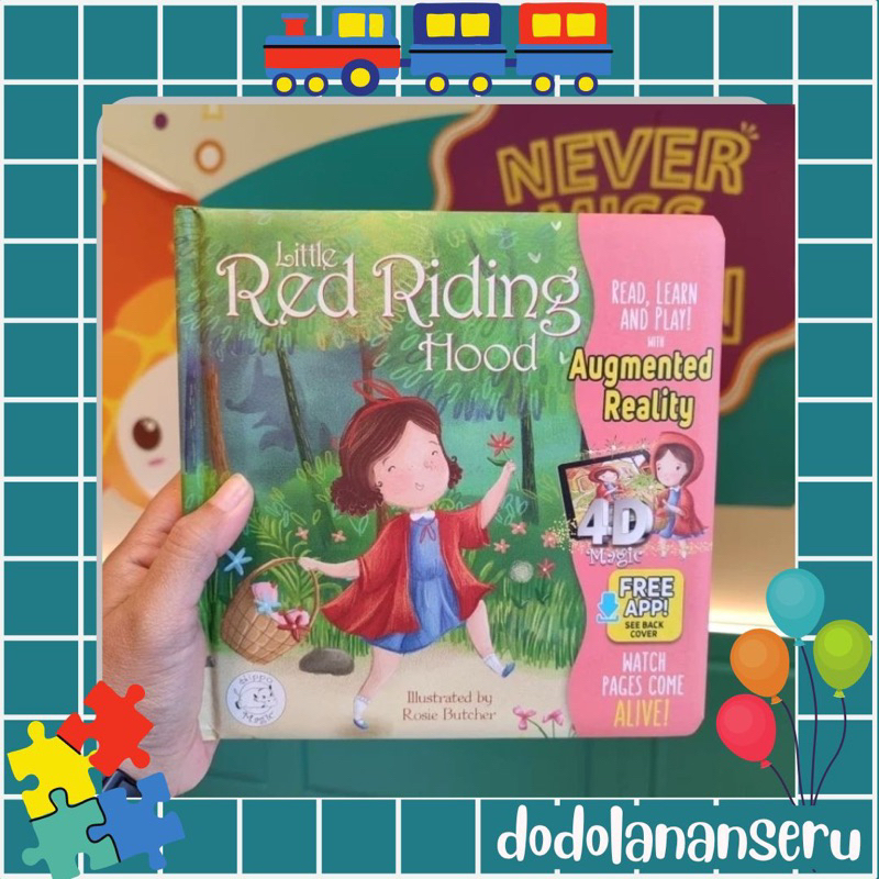 Jual DDS - BBW / BIG BAD WOLF BOOKS LITTLE RED RIDING HOOD | Shopee ...