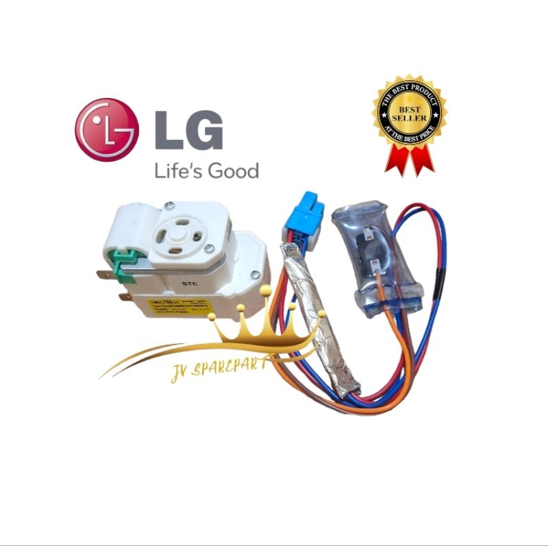 Jual Set Timer Dan Bimetal Defrost Kulkas LG 2 Pintu | Shopee Indonesia