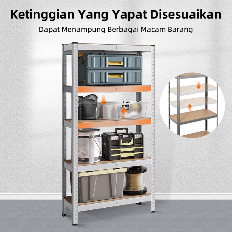 Jual Damaindah Rak Besi Susan / Rak Susun Besi Serbaguna /Rak Besi Siku ...