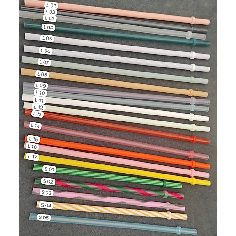 Jual KODE O2I sedotan starbucks asli original 1 impor straw reusable ...