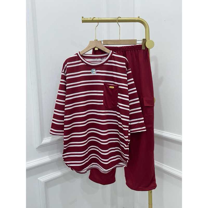 Jual STELAN KNIT SETCEL MURAH CARGO MOTIF JUMBO HALUS LEMBUT XXL KARET ...