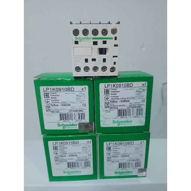Jual KONTAKTOR SCHNEIDER LP1K0910BD 24VDC ORIGINAL | Shopee Indonesia