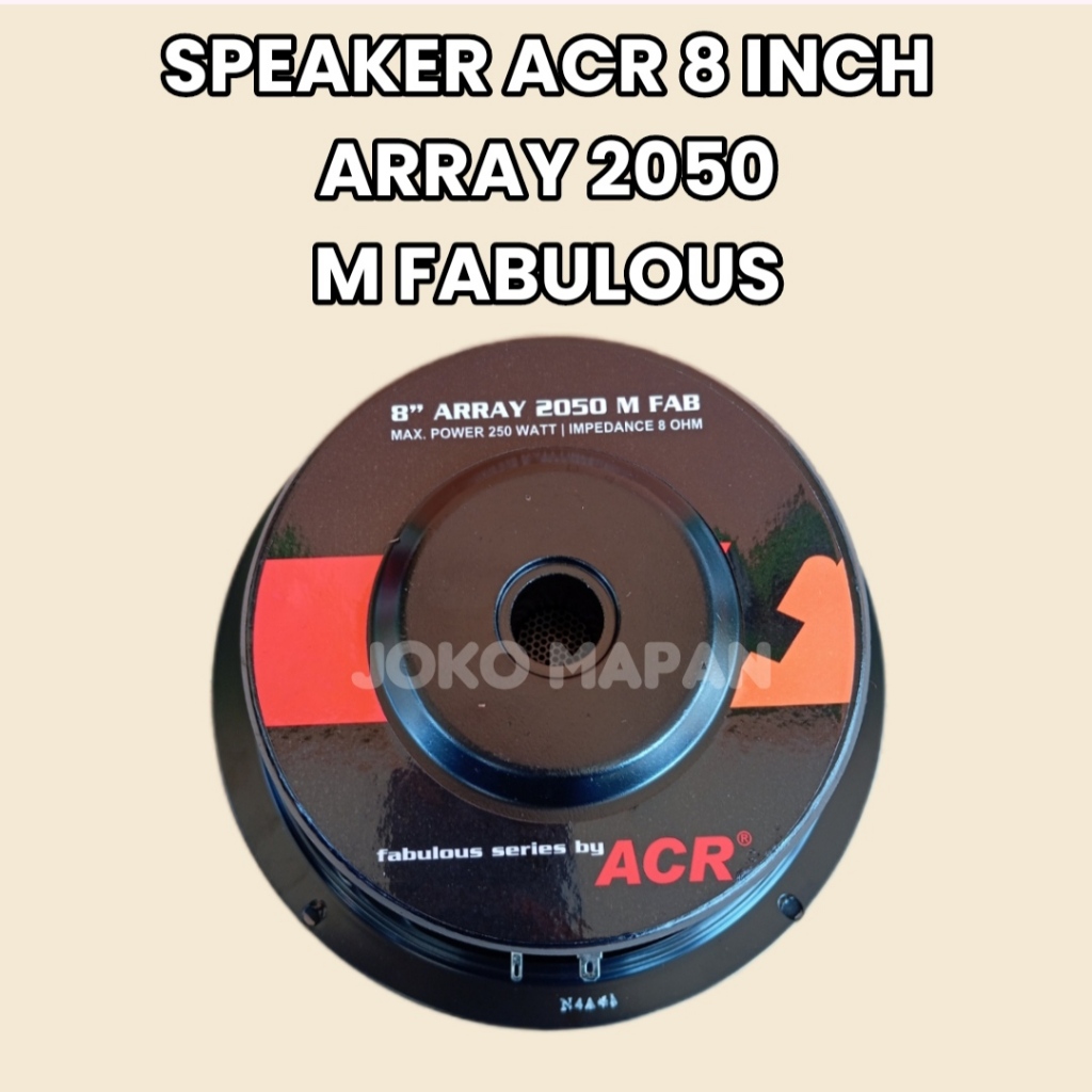 Jual Speaker ACR 8 inch fabulous series 8" ARRAY 2050 M FAB MIDLE ...