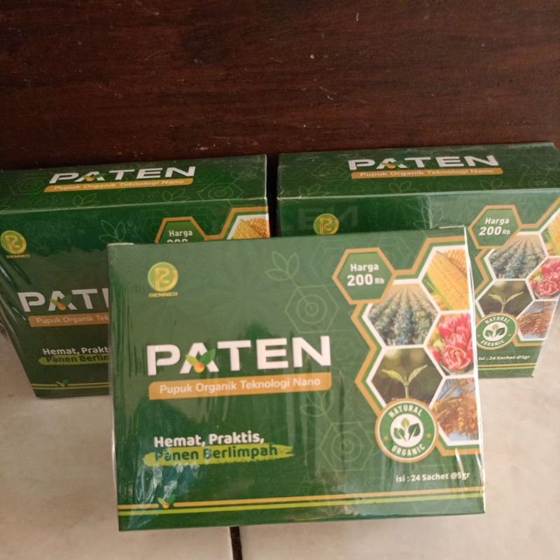 Jual PUPUK PATEN 1BOX (24 sachet) | Shopee Indonesia