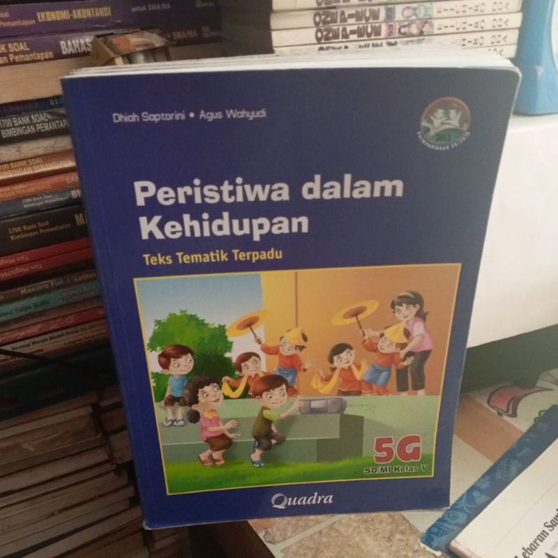 Jual BUKU TEKS TEMATIK TERPADU KELAS 5 TEMA 5G PENERBIT QUADRA | Shopee Indonesia