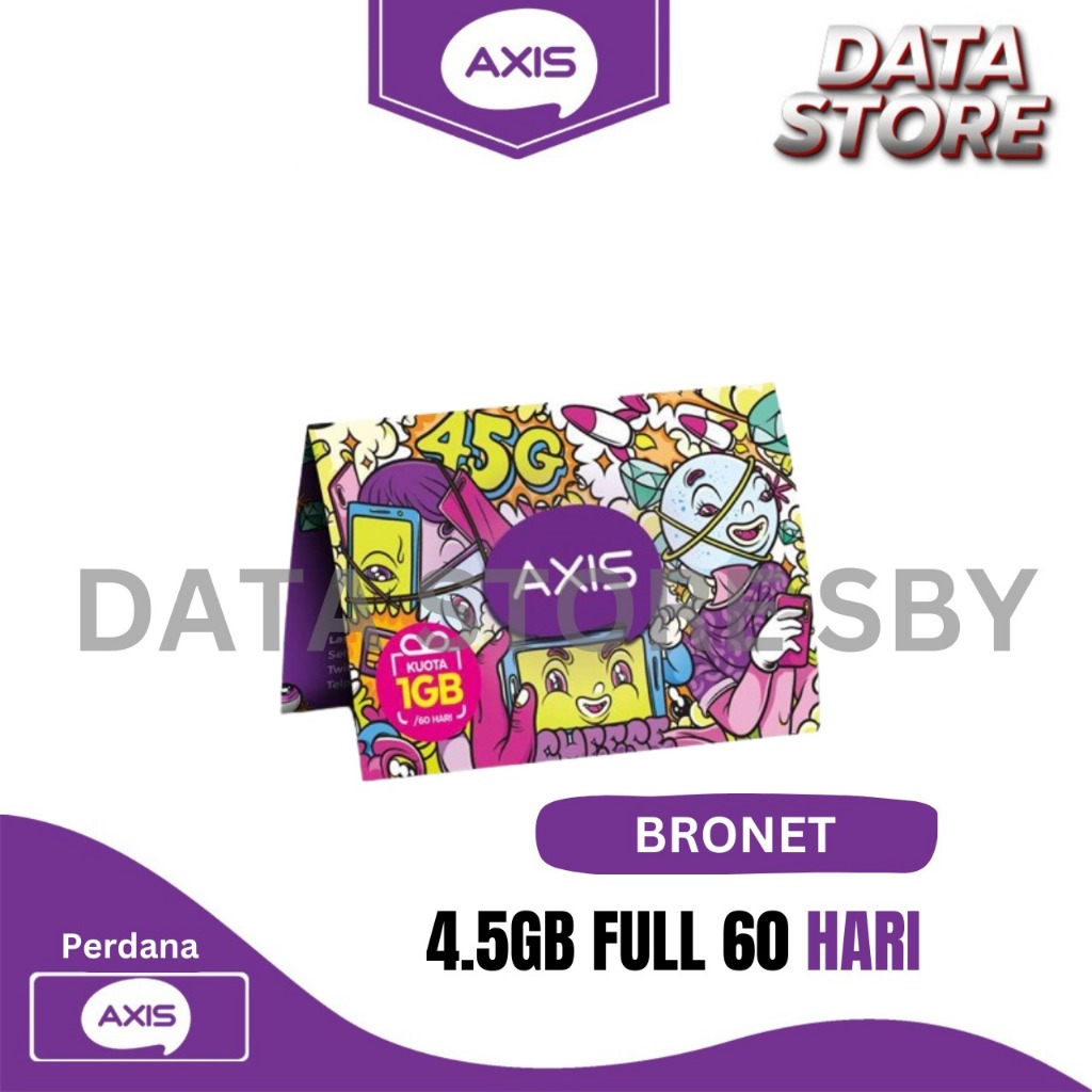 Jual (PROMO) Perdana Data Internet Axis 4,5GB 60Hari + Kuota Kotamu Berlaku Nasional | Shopee ...