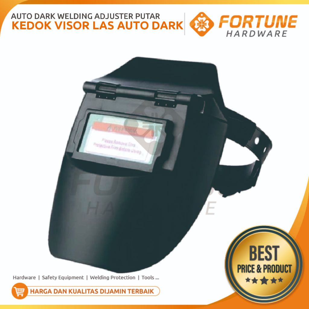 Jual Topeng Kedok Las Otomatis / Auto Dark Welding Helmet Adjustable ...
