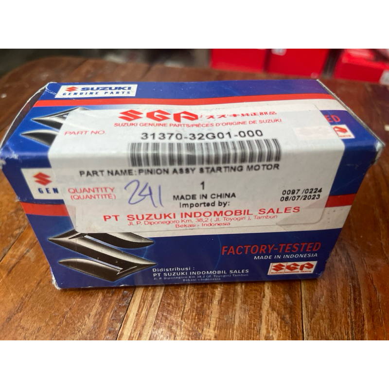 Jual Pinion Stater Suzuki Nex Original 31370-32G01-000 Suzuki | Shopee ...