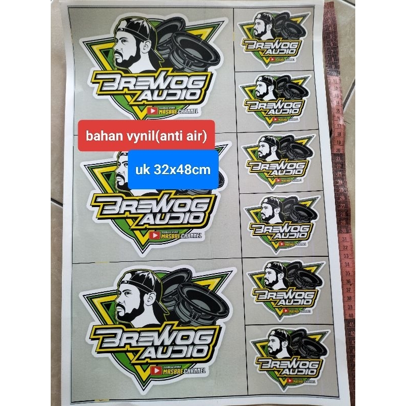 Jual STIKER BREWOG AUDIO | STIKER SOUND BREWOG | STIKER SOUND | STIKER SOUNDSYSTEM | STIKER ANTI ...