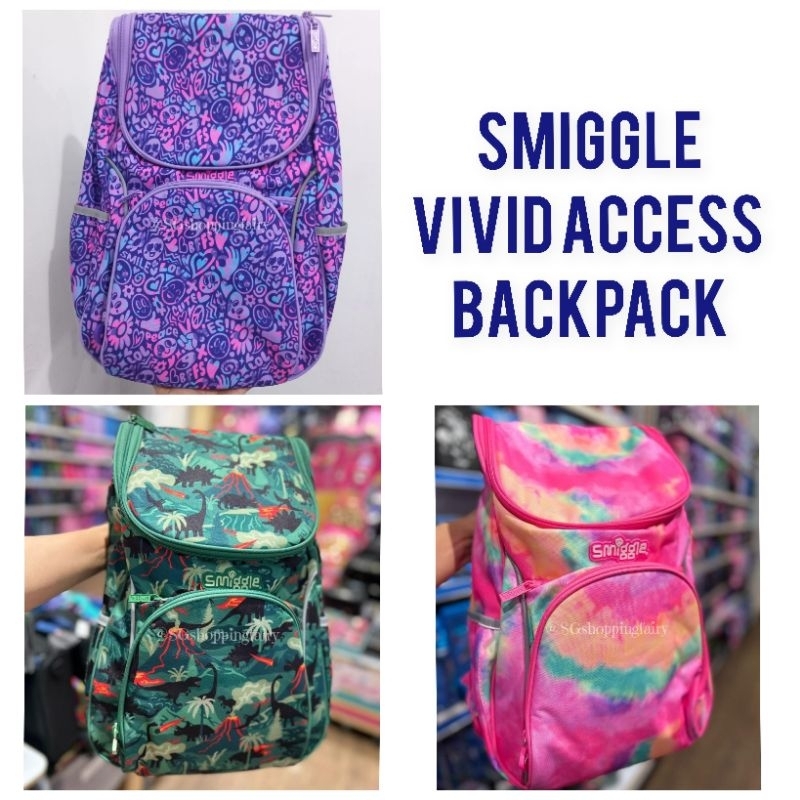 Jual READY STOCK - Smiggle ORIGINAL Vivid Access Backpack | Shopee Indonesia