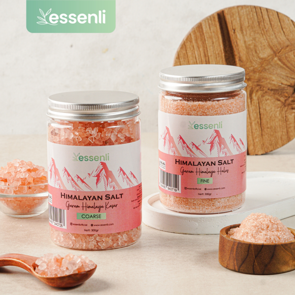 Jual ESSENLI Garam Himalaya Halus / Kasar | Shopee Indonesia