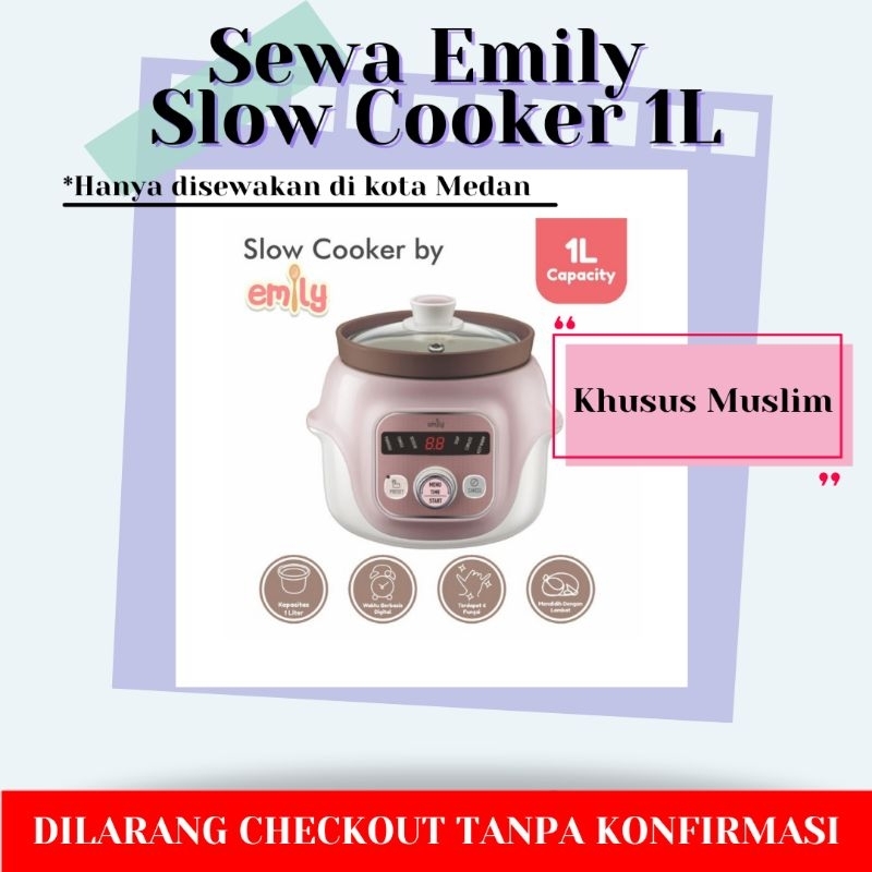 Jual Sewa Emily Slow Cooker / Rental Baby Food Processor Khusus Medan ...