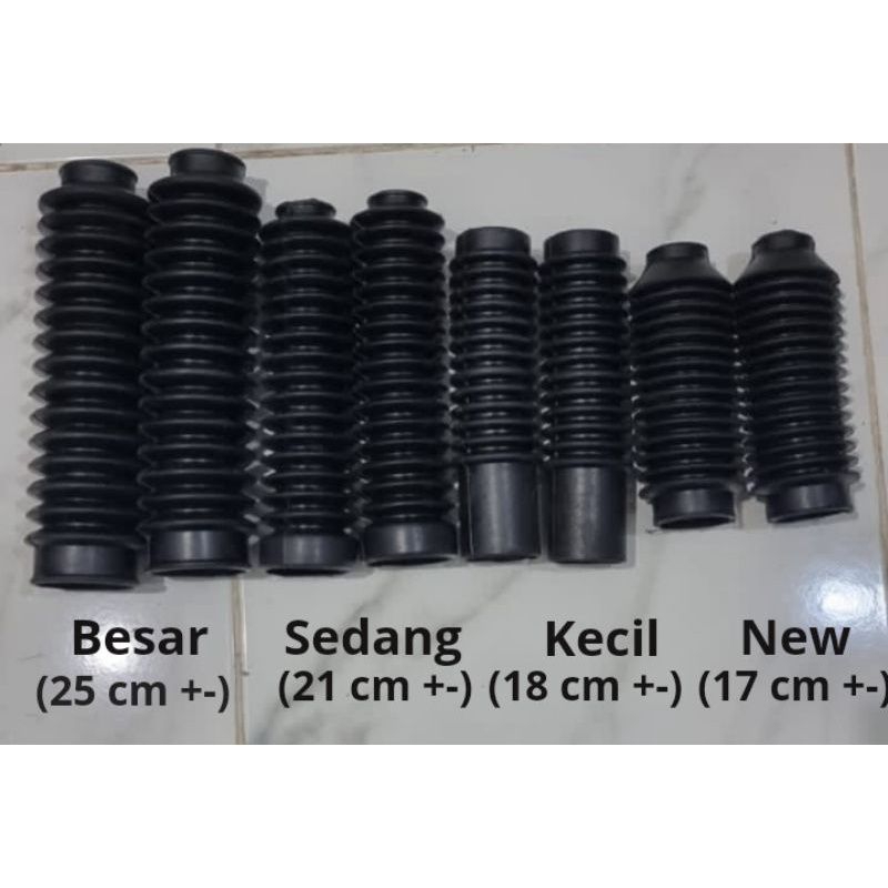 Jual karet shock motor - karet bot ukuran besar sedang kecil dan new dt ...