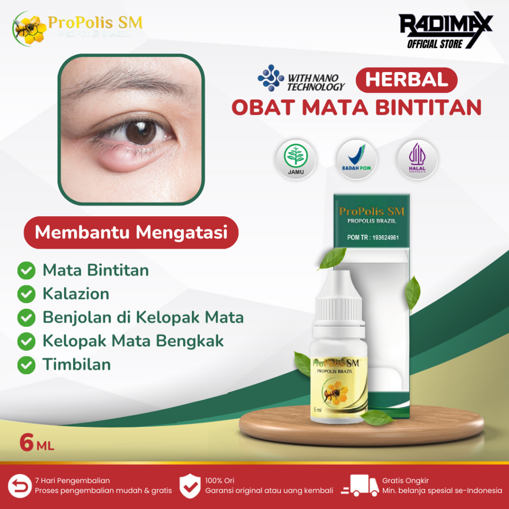 Jual Obat Oles Mata Bintitan Kalazion Benjolan di Kelopak Mata Bengkak ...