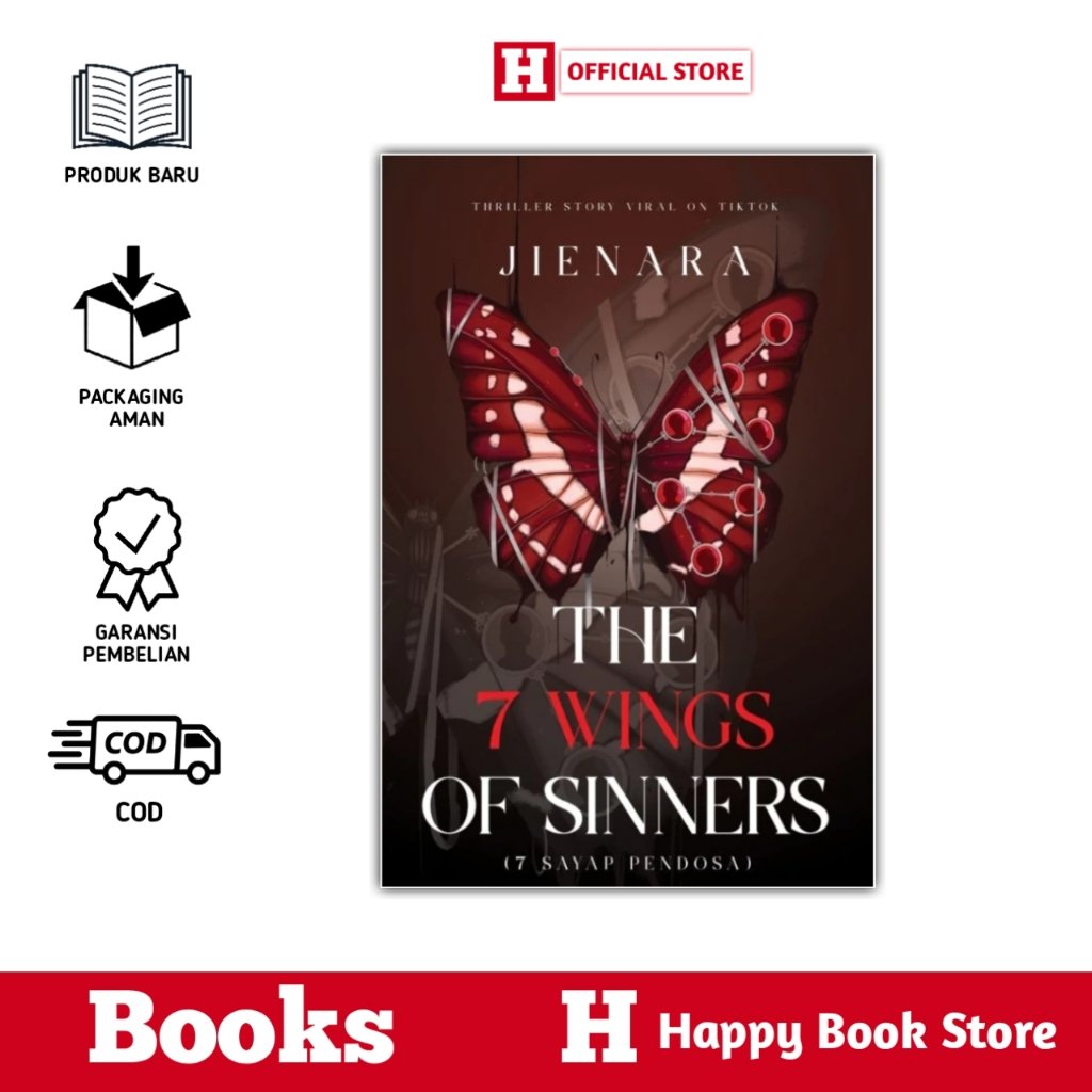 Jual Buku Novel The 7 Wings Of Sinners ( 7 Sayap Pendosa ) – Jienara ...