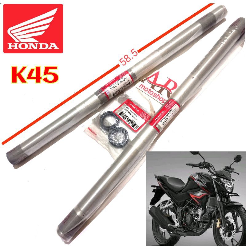 Jual sepasang as shock depan + sil shock K45 honda CB 150 R NEW (LED) | Shopee Indonesia