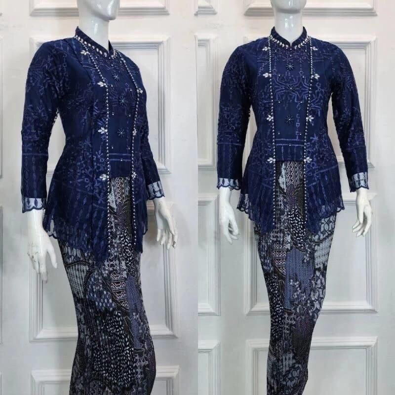 Jual COD)/KEBAYA KUTU BARU KERAH SANGHAI/KEBAYA KUTU BARU HIJAB MODERN/KEBAYA KUTU BARU/KEBAYA ...
