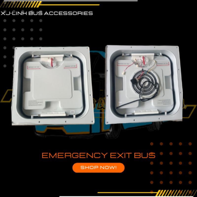 Jual Emergency Exit Plafon + Fan 12V/24V Bus | Shopee Indonesia
