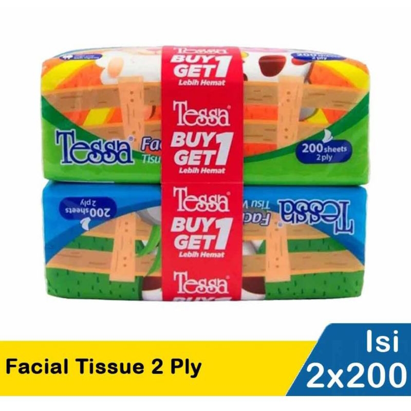 Jual Tessa Tisu 2x200g | Shopee Indonesia