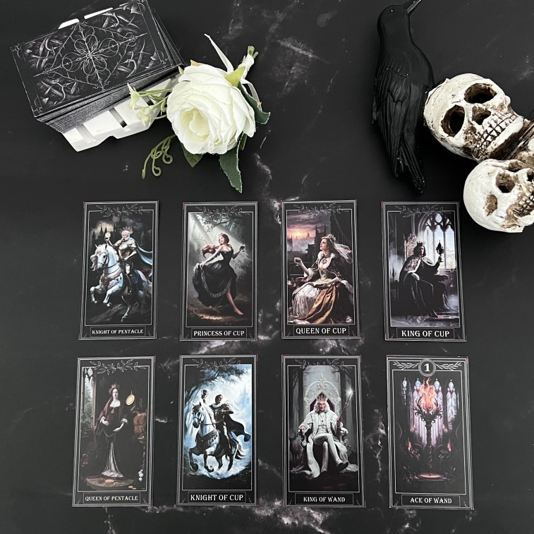 Jual Classy Gothic Tarot Card SATUAN Isi 78 Kartu Tarrot Dreamy Card ...